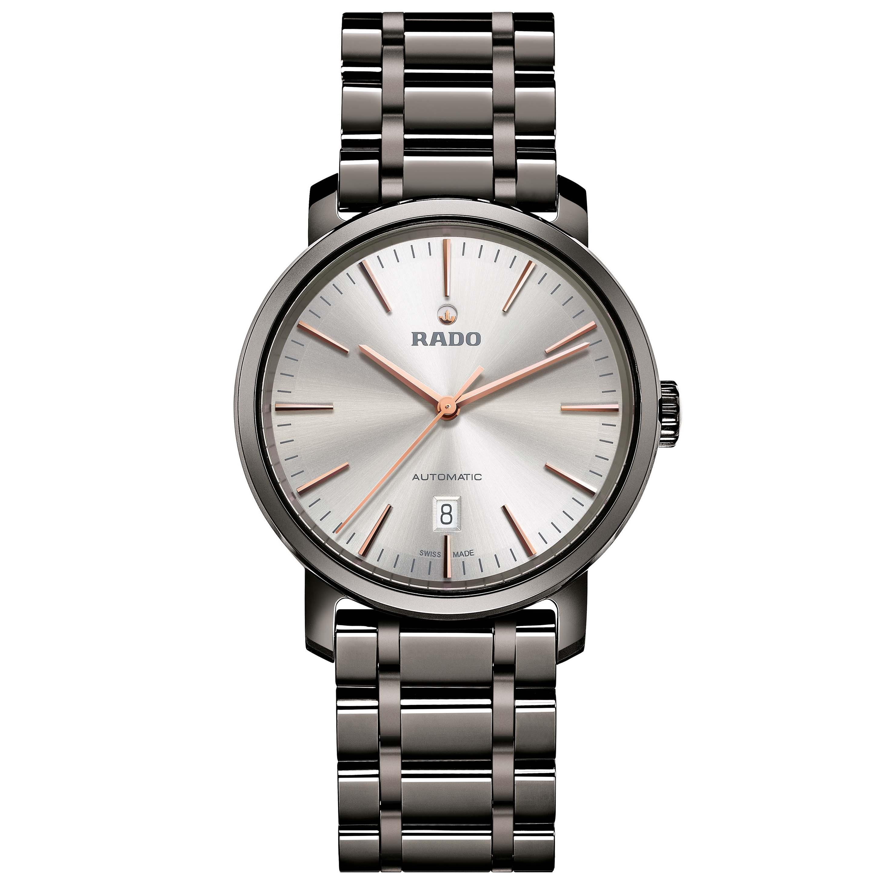 Rado DiaMaster Gents Automatic Plasma High Tech Ceramic Bracelet Watch