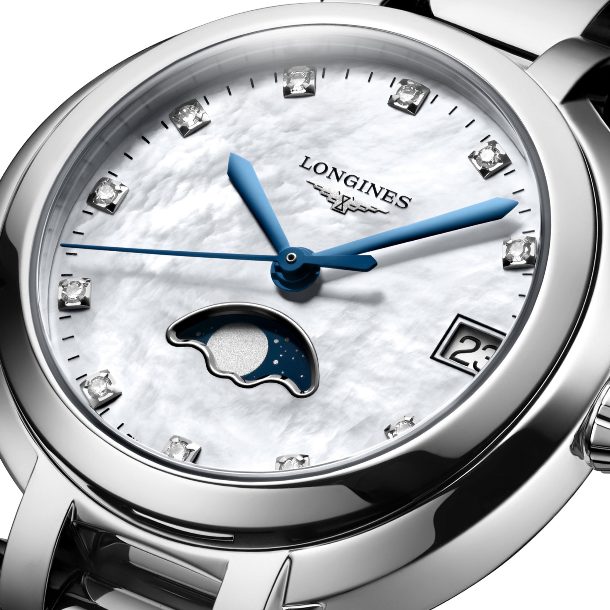 Longines PrimaLuna Moonphase 30.5mm Quartz Ladies Watch L81154876