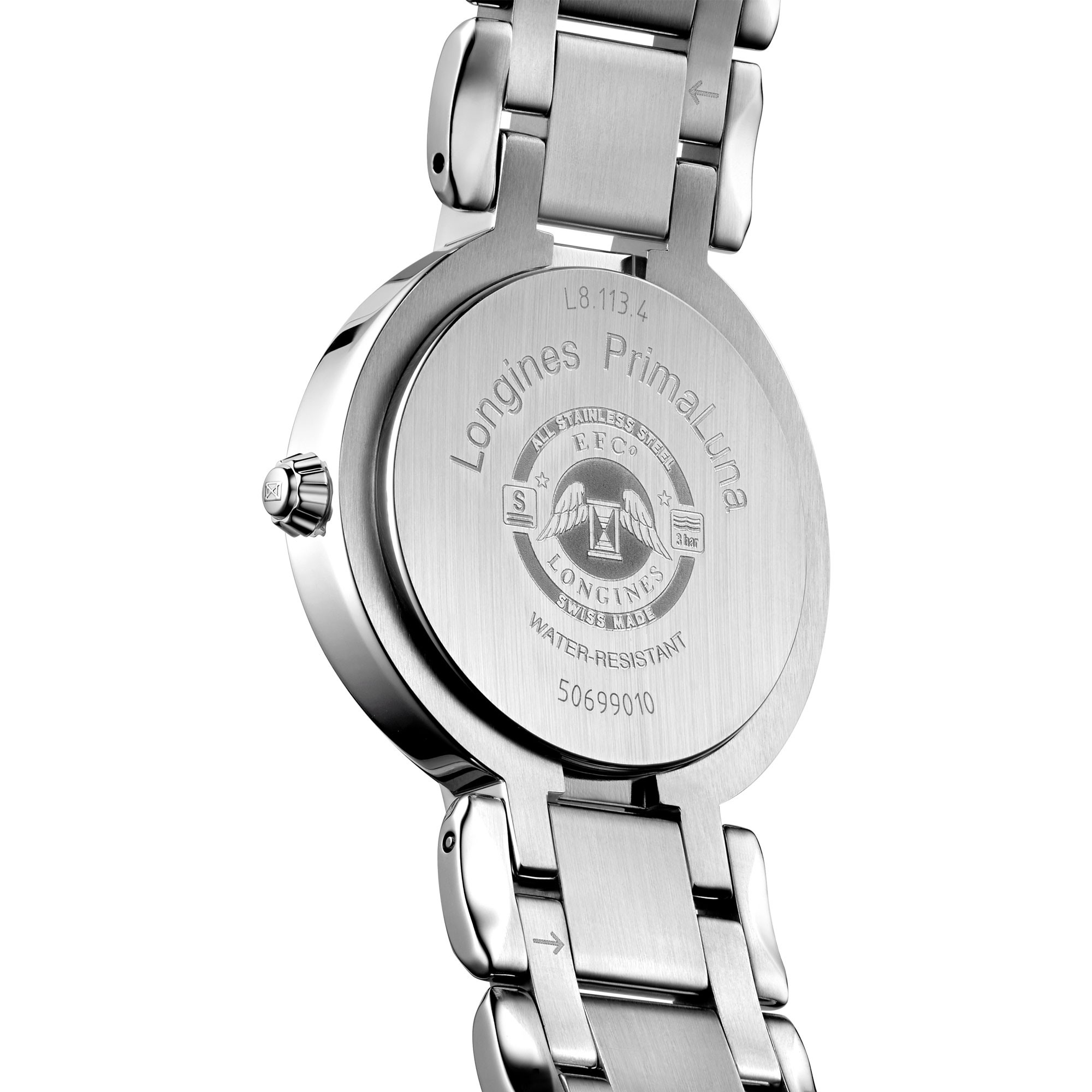 Longines PrimaLuna 30mm Automatic Ladies Watch L81134906