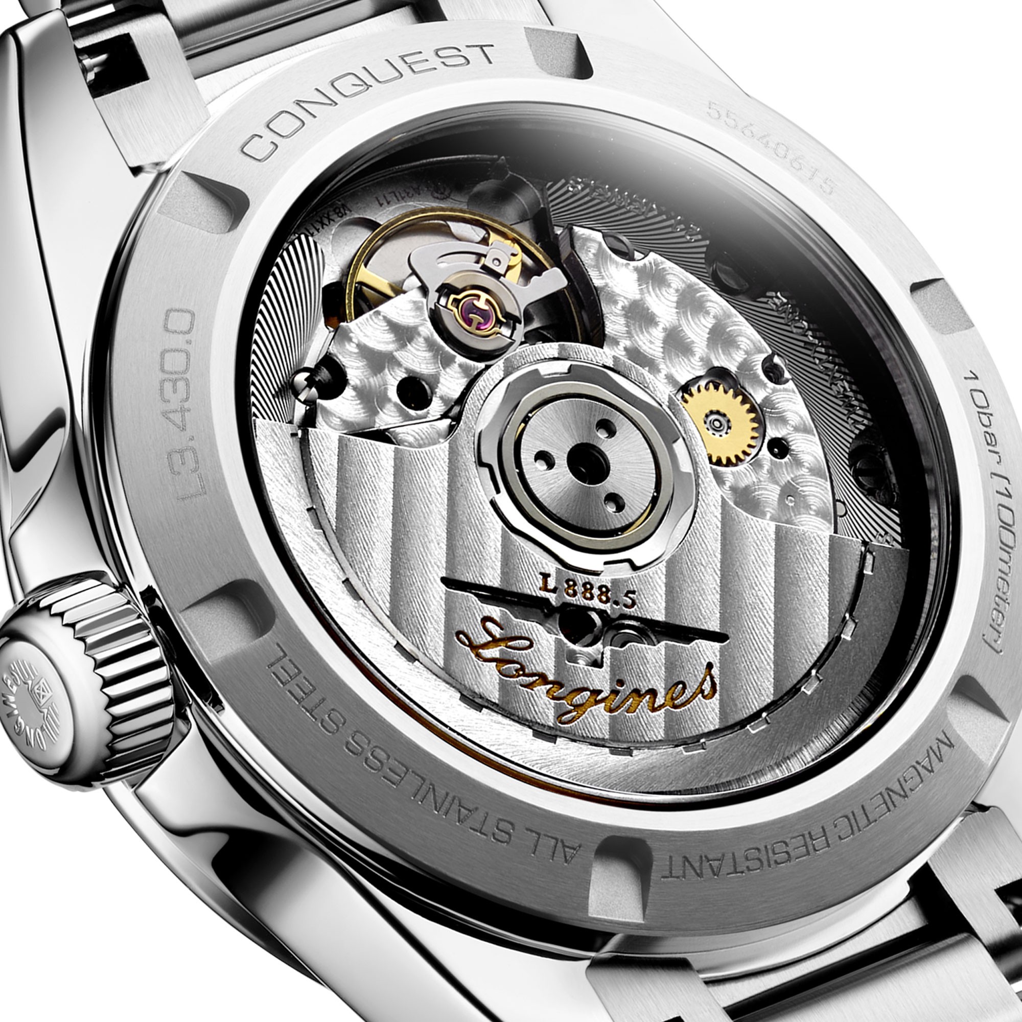 Longines Conquest 34mm Automatic Ladies Watch L34300876