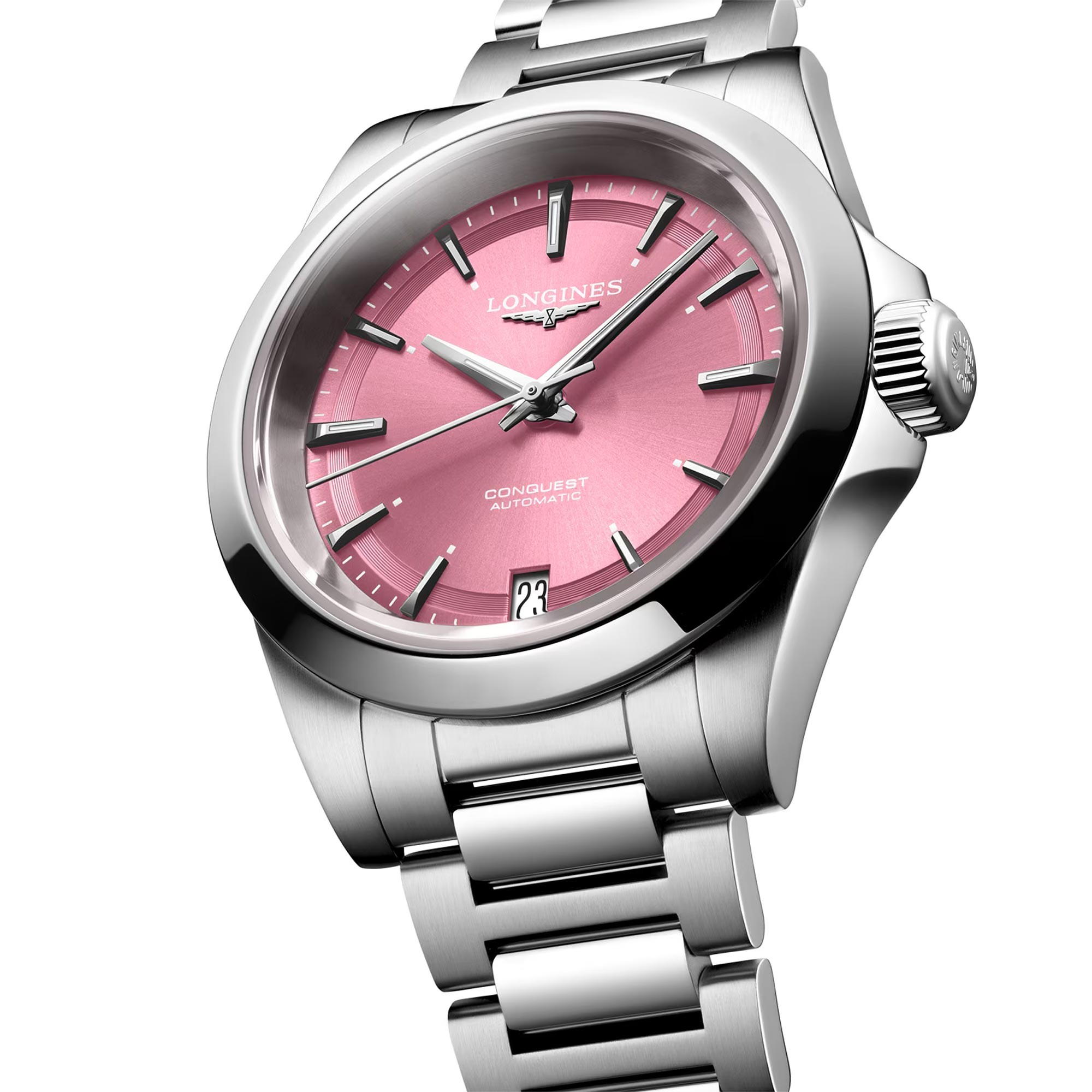 Longines Conquest 34mm Automatic Ladies Watch L34304996