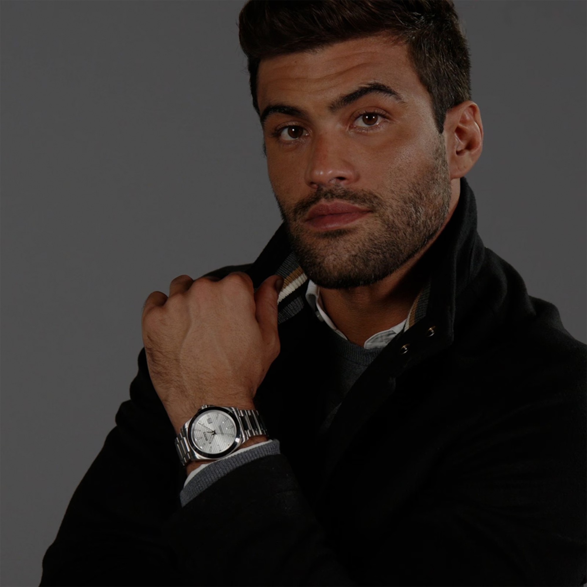 BOSS Strike Quartz 41mm Stainless Steel Men's Watch 1514176