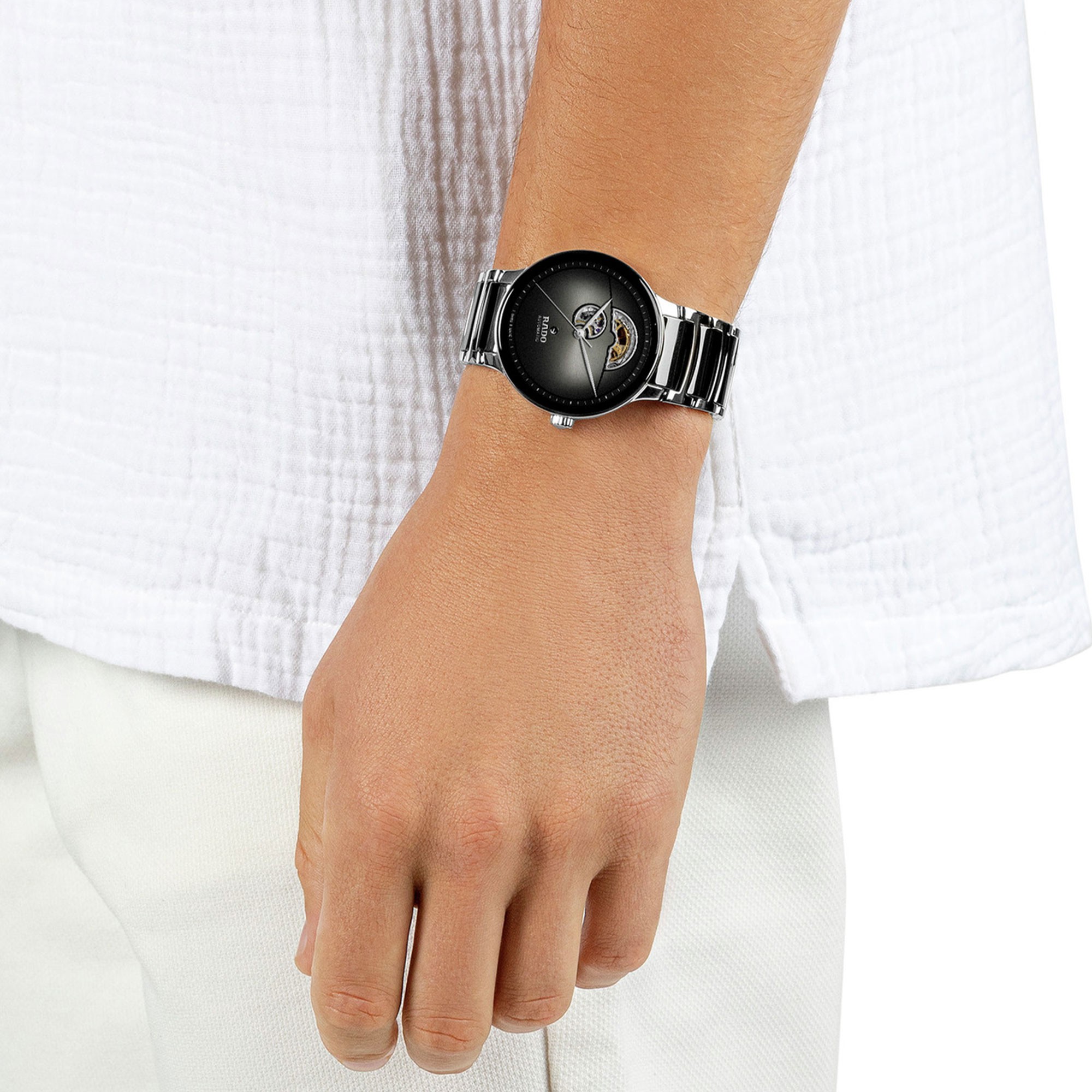 Rado Centrix Open Heart Automatic 39.5mm Unisex Watch R30012152