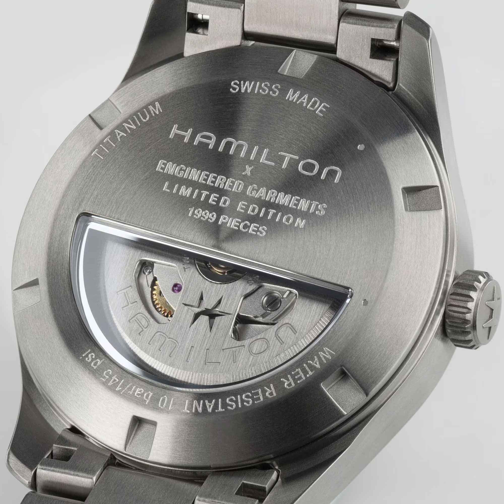 Hamilton Khaki Field Titanium Auto 36mm Limited Edition Engineered ...