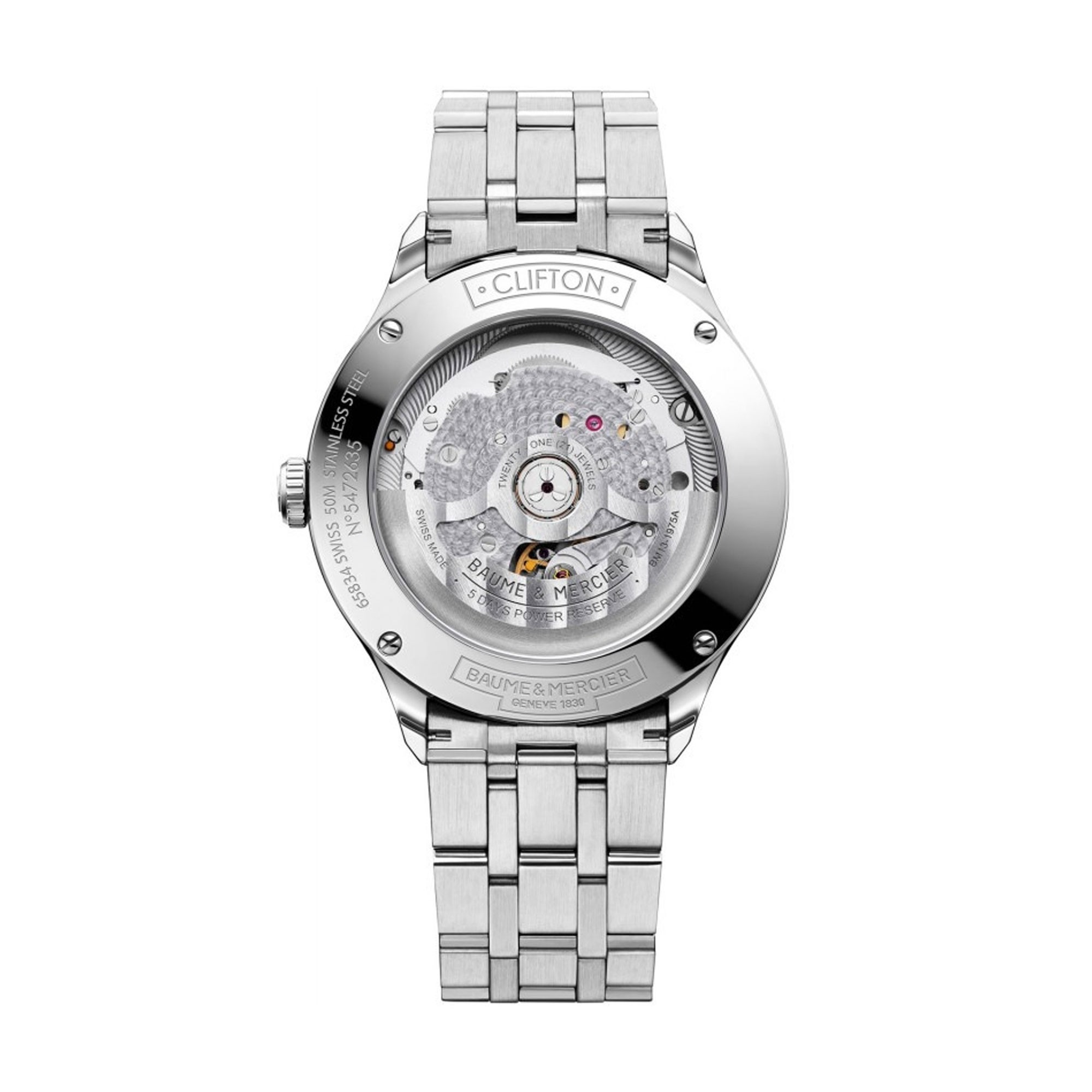 Baume & Mercier Clifton Baumatic Mens Watch M0A10551