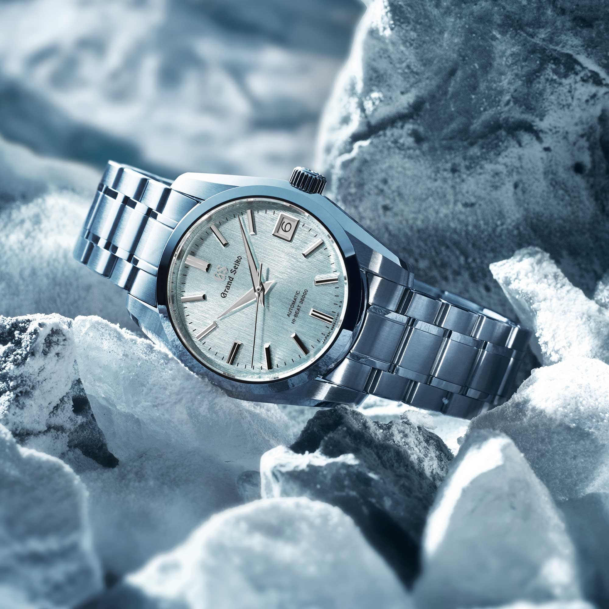 Grand Seiko 'Icefall' Hi-Beat 1998 Revival SBGH347