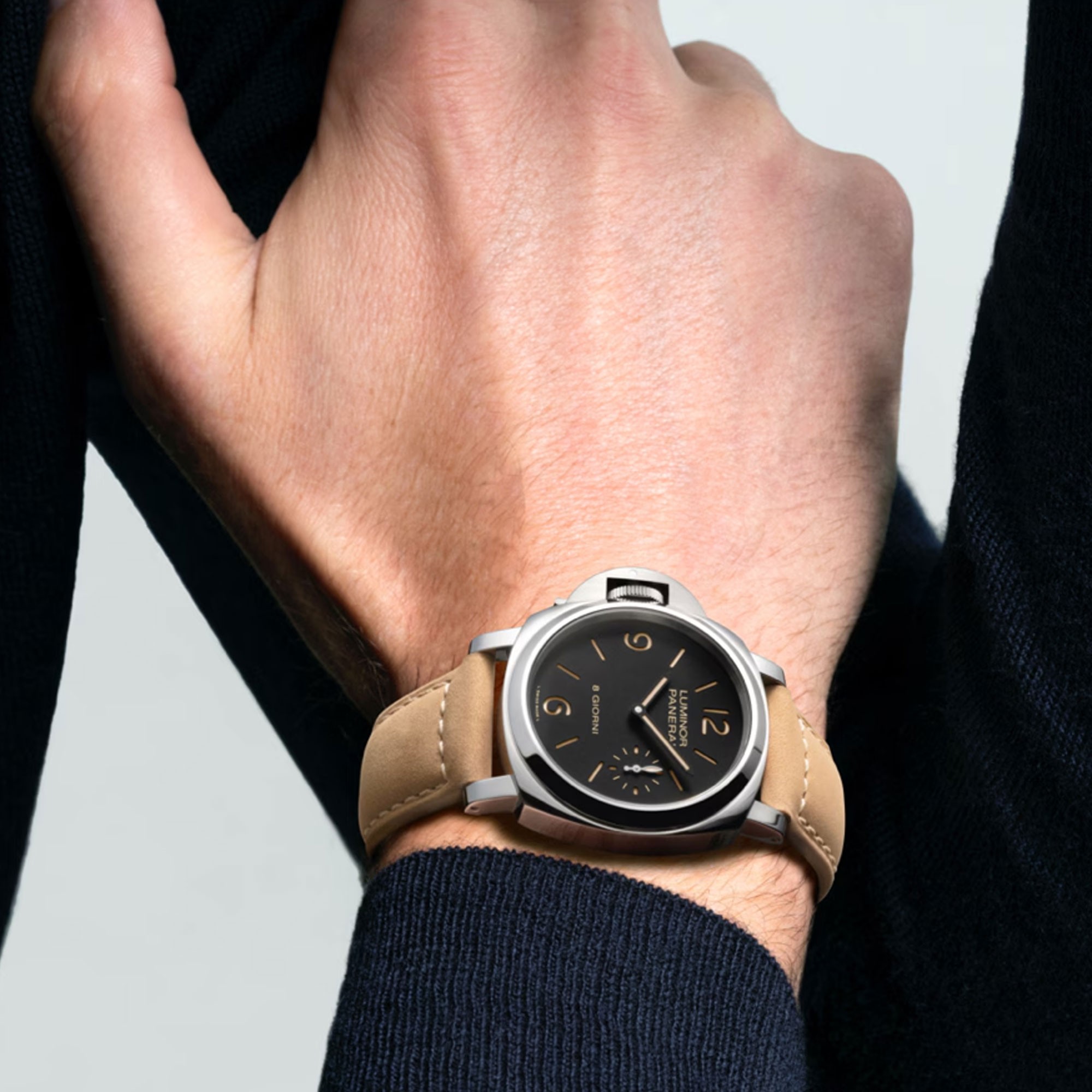 Panerai Luminor Destro Otto Giorni 44mm Watch PAM01655