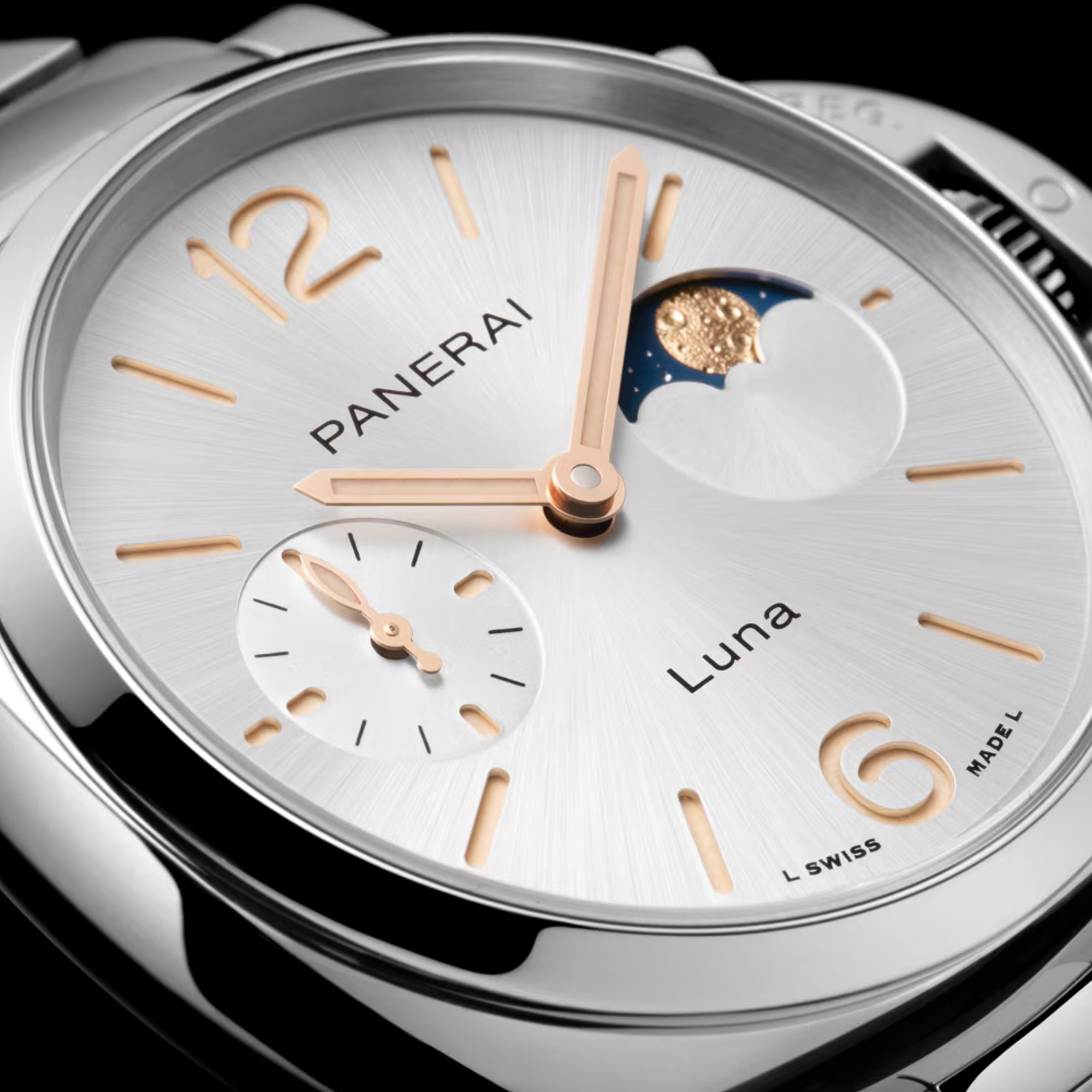 Panerai Luminor Due Luna Mens Watch PAM01301