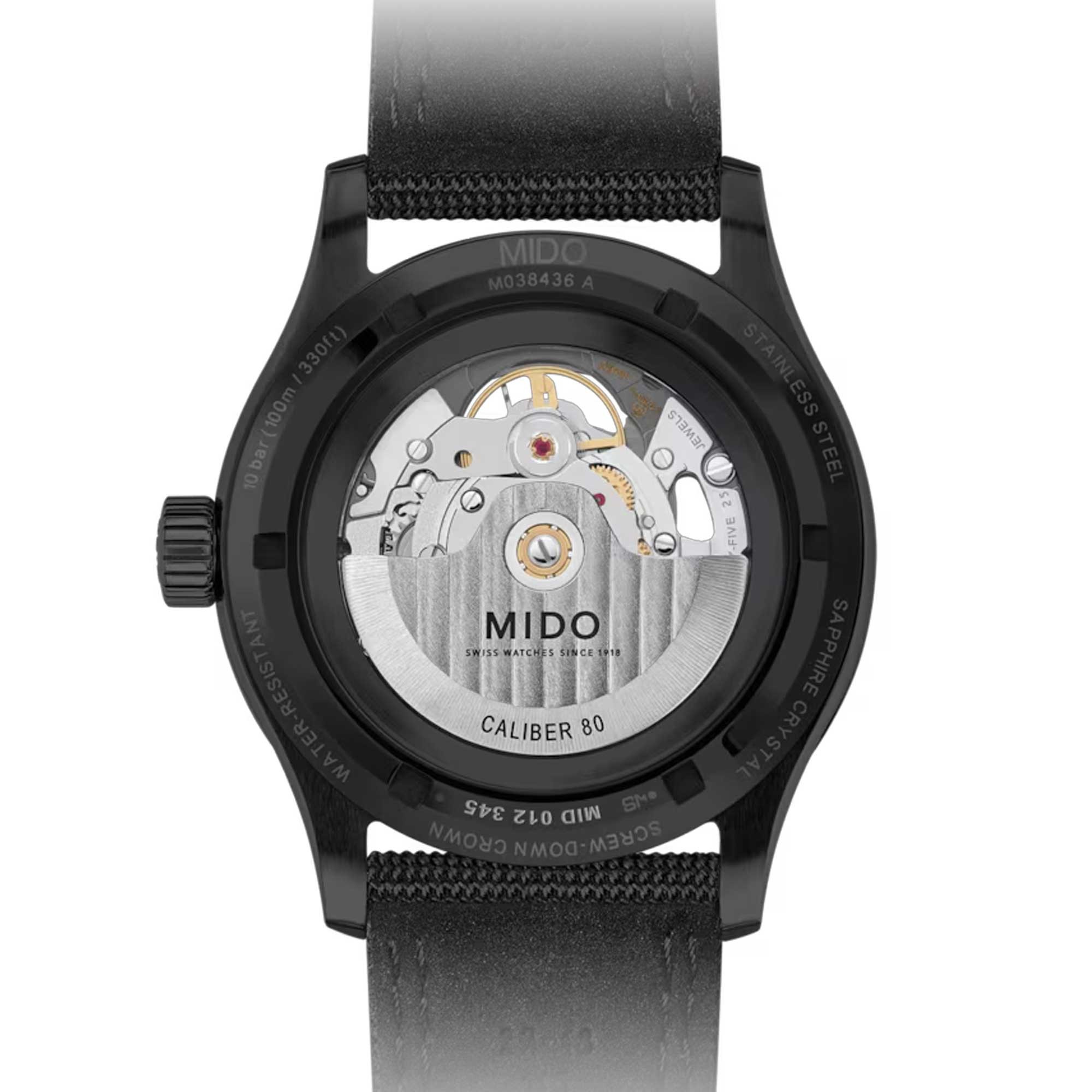 Mido Multifort Skeleton Vertigo Mens Watch M038.436.37.051.00