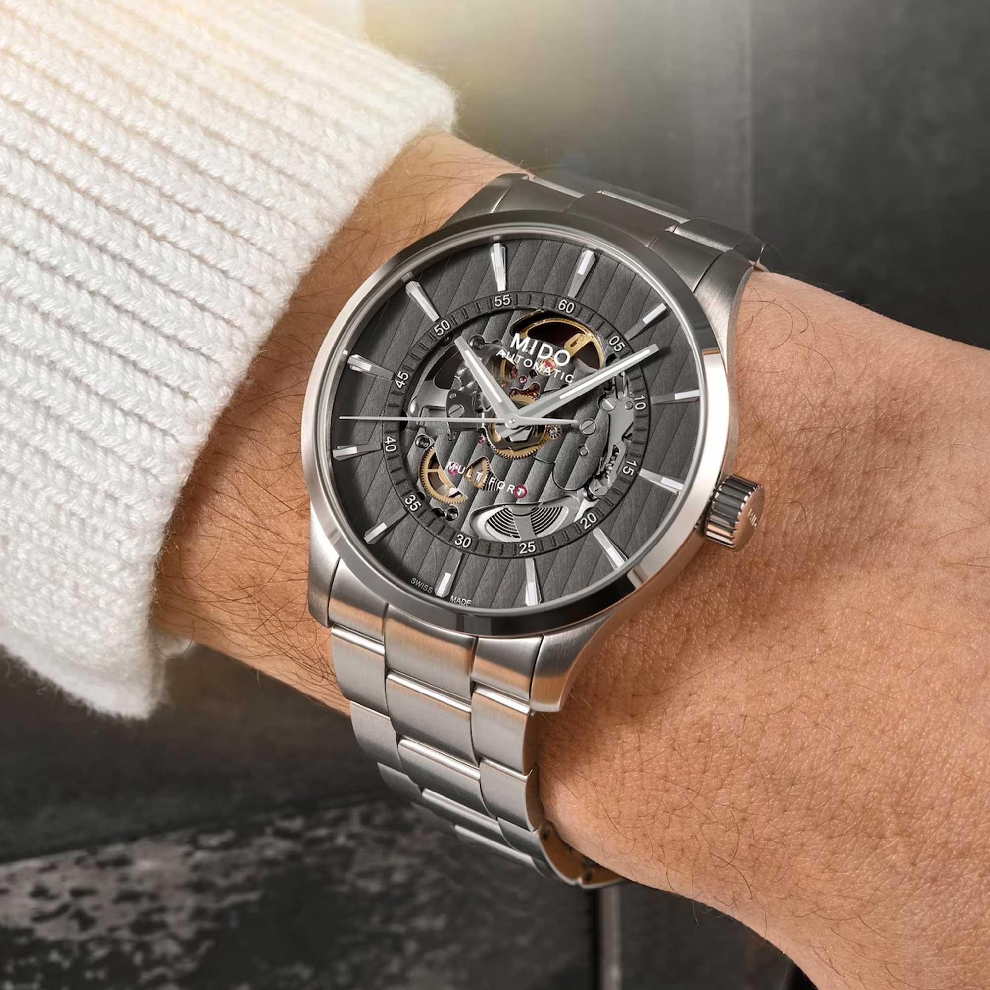 Mido Multifort Skeleton Vertigo Mens Watch M038.436.11.061.00