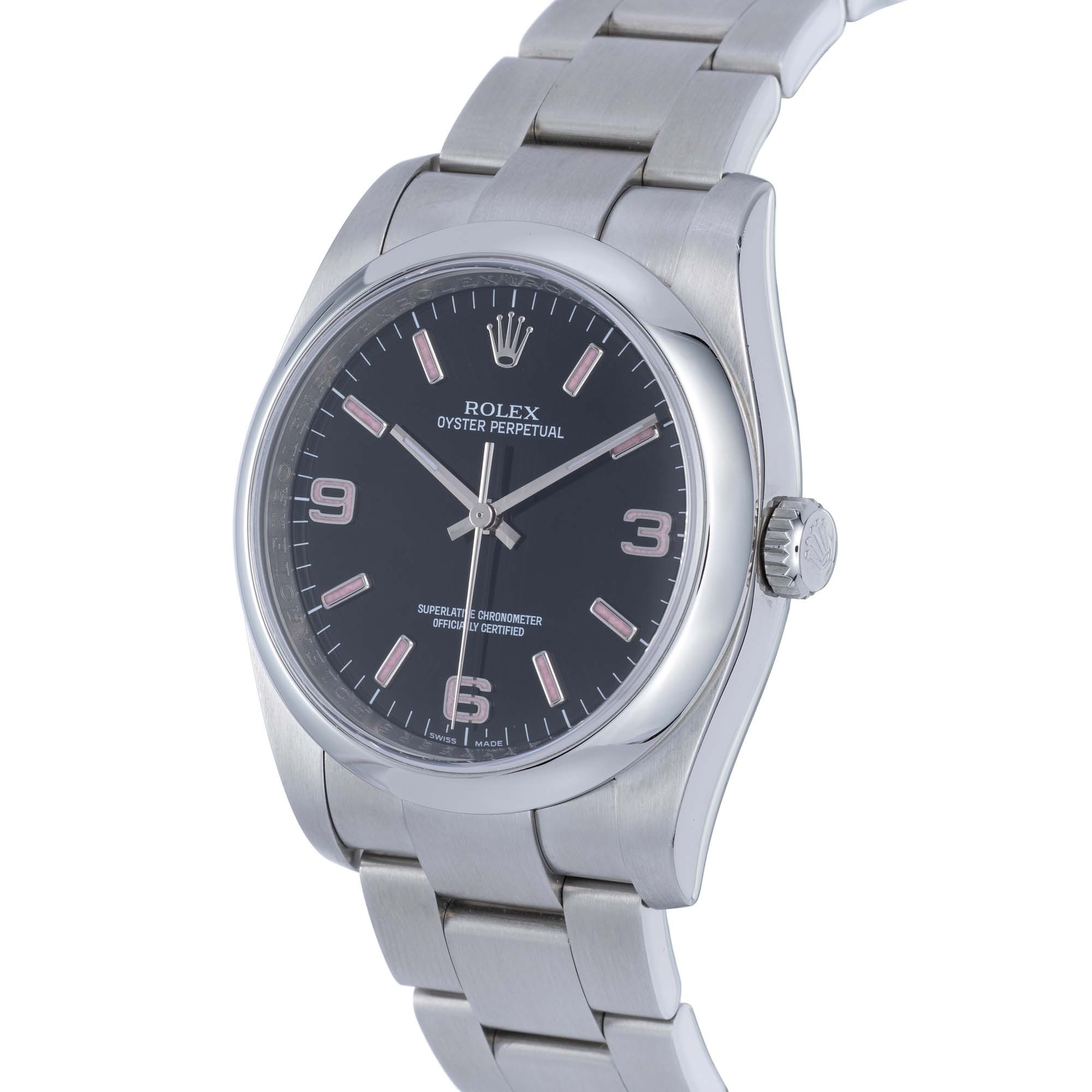 Pre-Owned Rolex Mid-Size Oyster Perpetual 116000