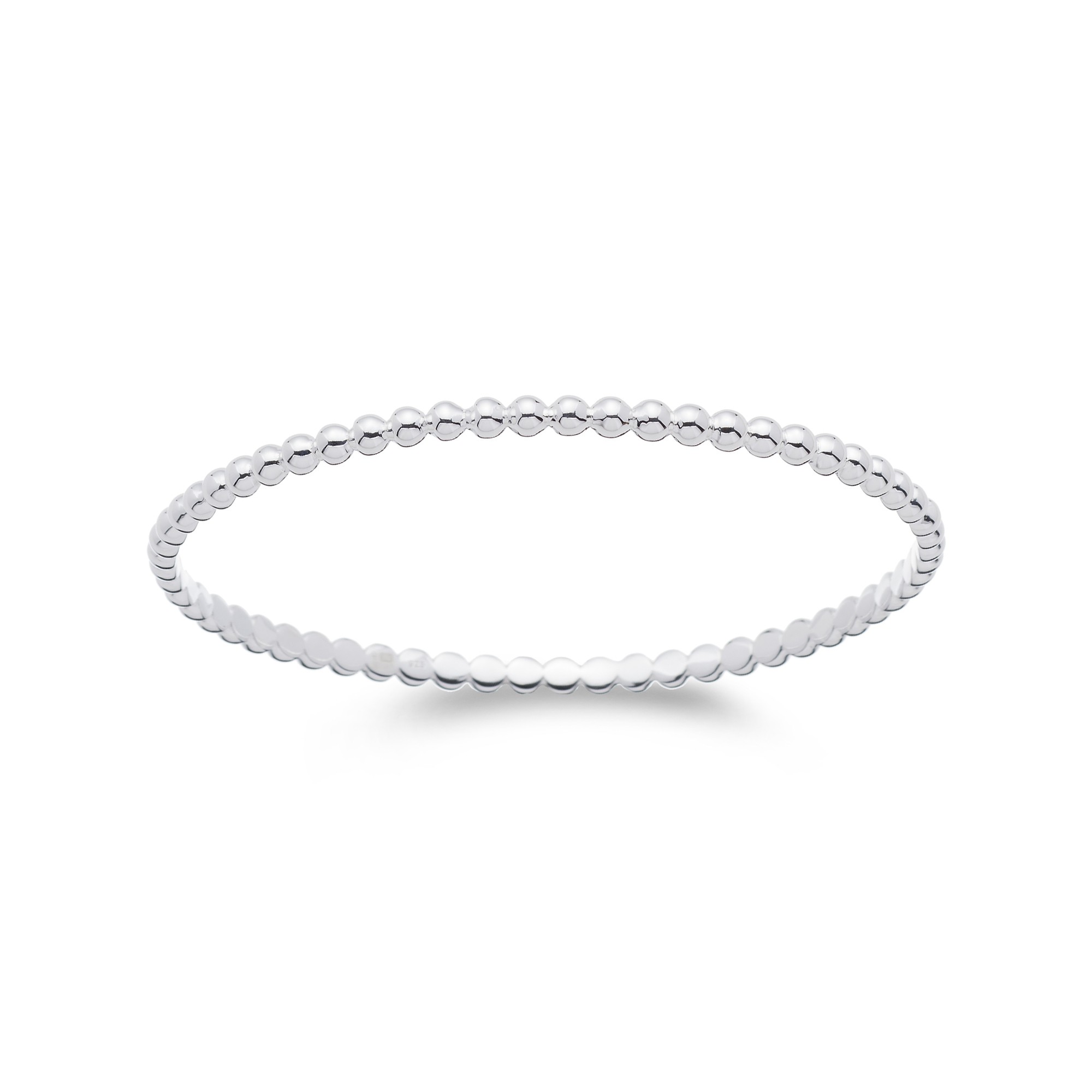 Silver Bubble Bangle