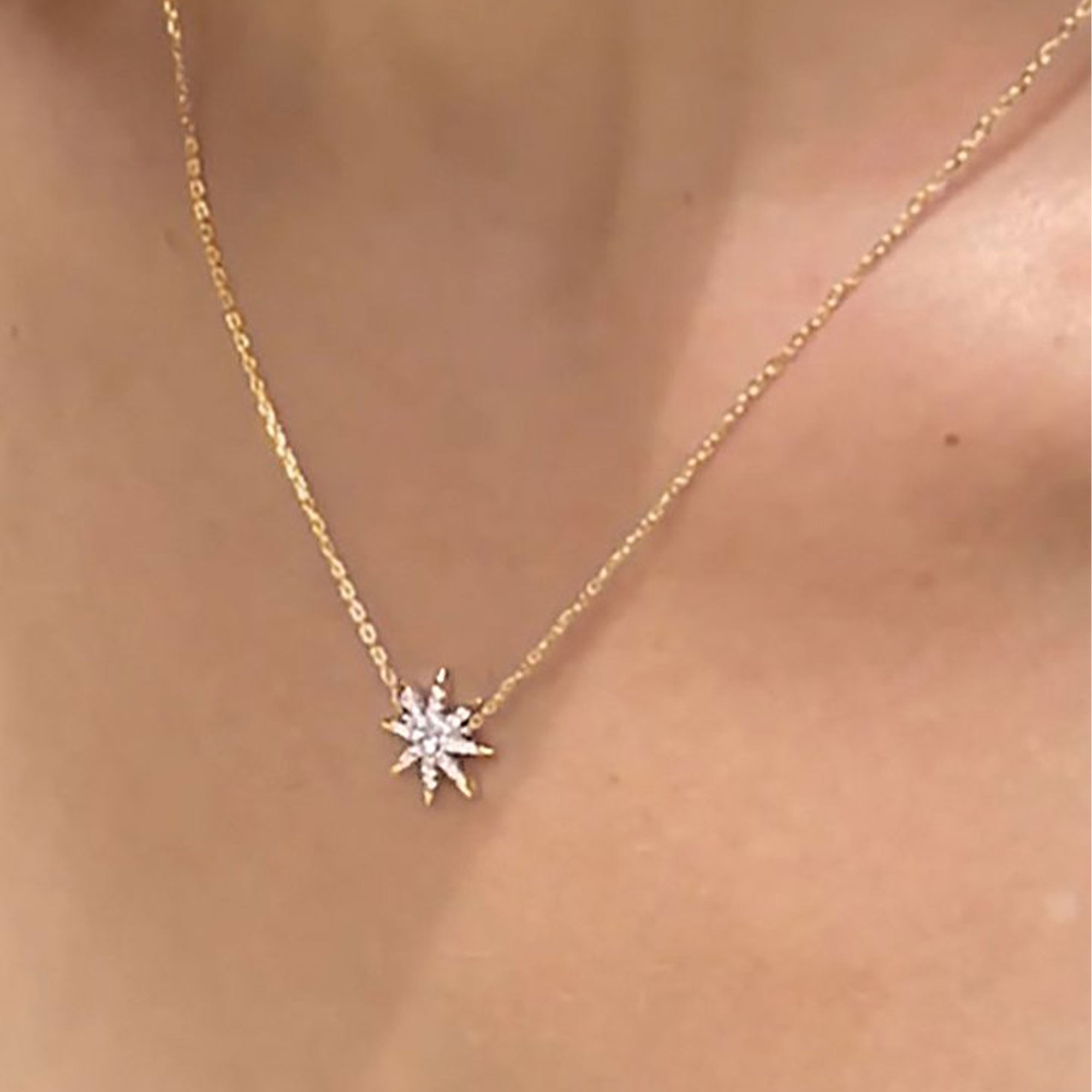 Carat* London Stella Atrias Star Necklace CN925Y-ATRI