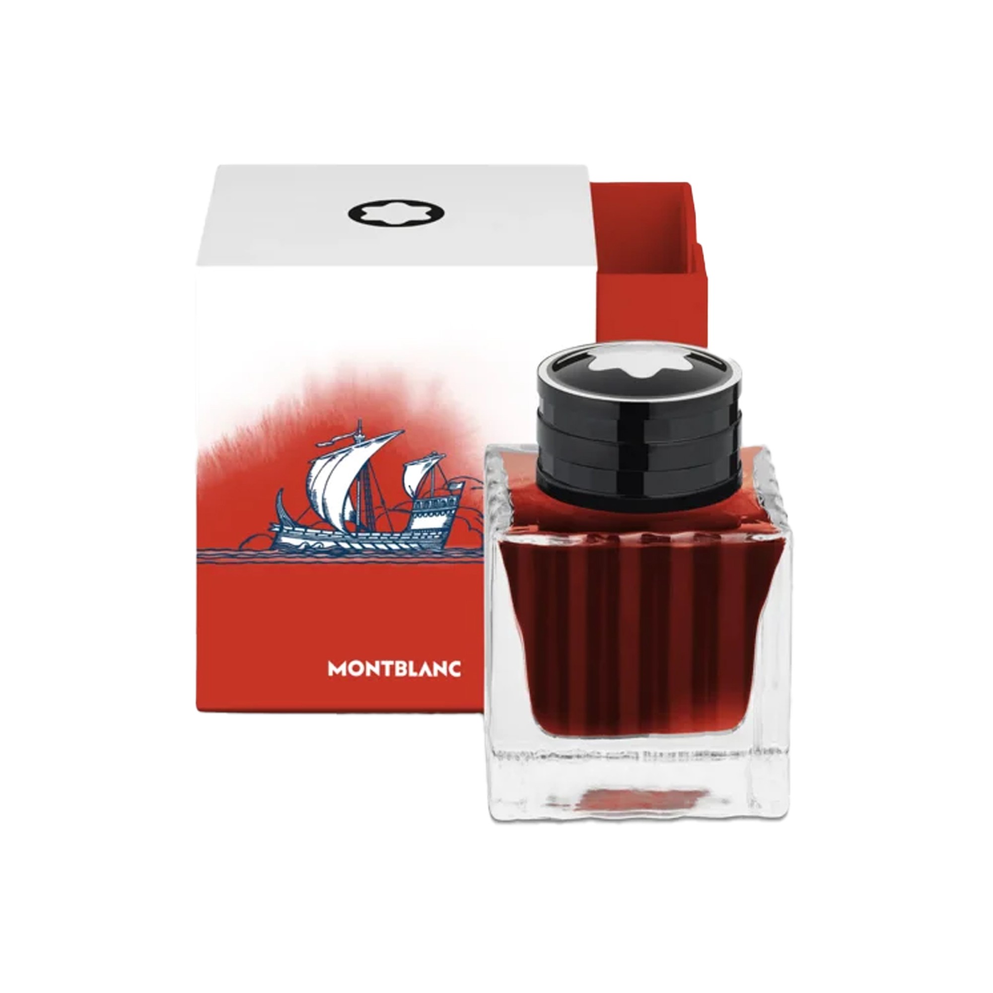 Montblanc Meisterstuck x Olympic Heritage Paris 1924 50ml Red Ink ...
