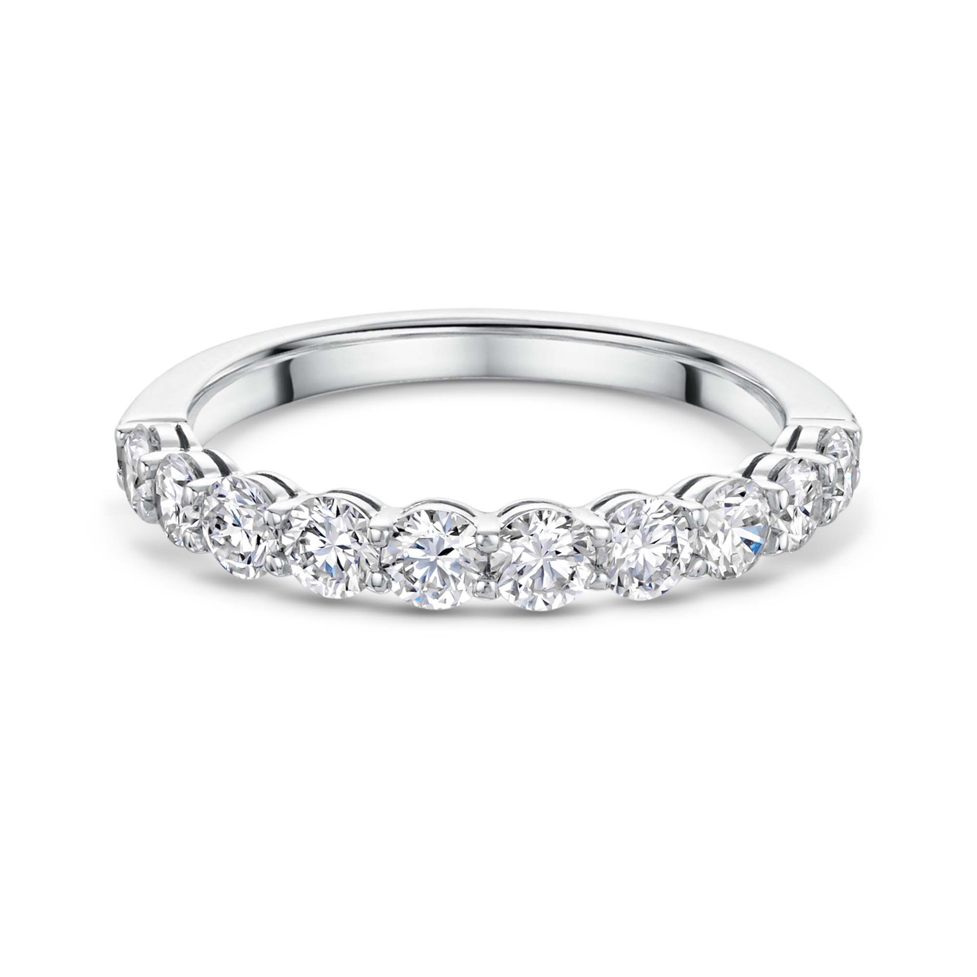 18ct White Gold Lab Grown 1.00ct Diamond Eternity Ring