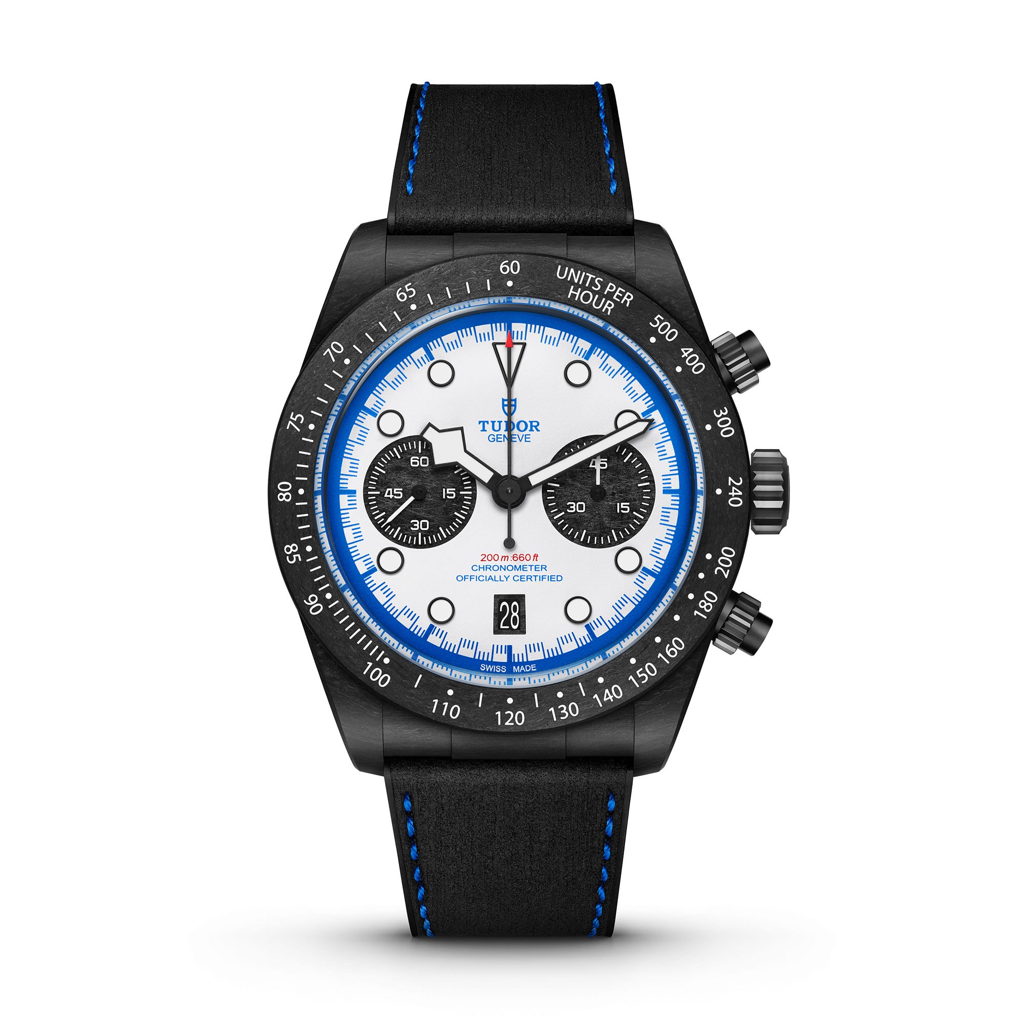 TUDOR Limited Edition Black Bay Chrono "Carbon 25" 42mm Chronograph Watch M79377KN-0001