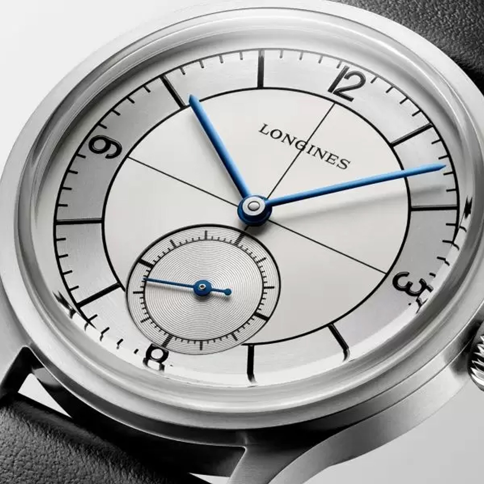 Longines Heritage Classic Sector Dial 39mm Mens Watch L28284730