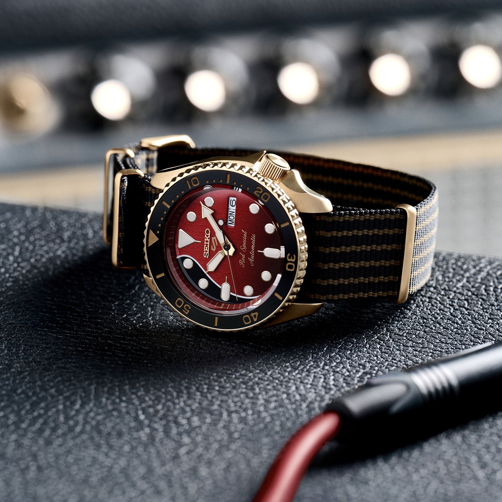 Seiko 5 Sports x Brian May Limited Edition “Red Special II” SRPH80K1