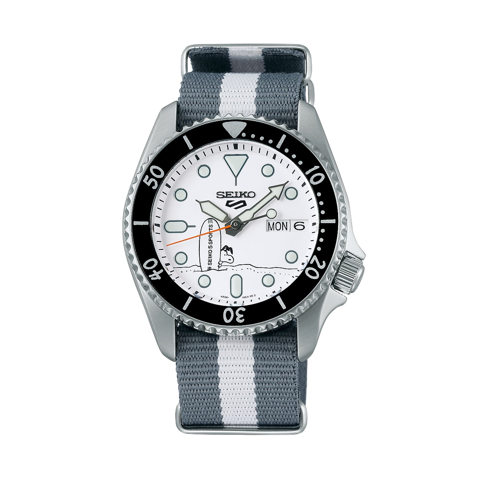 Seiko 5 Sports x Peanuts 'Surfboard' Limited Edition Watch SRPK25K1