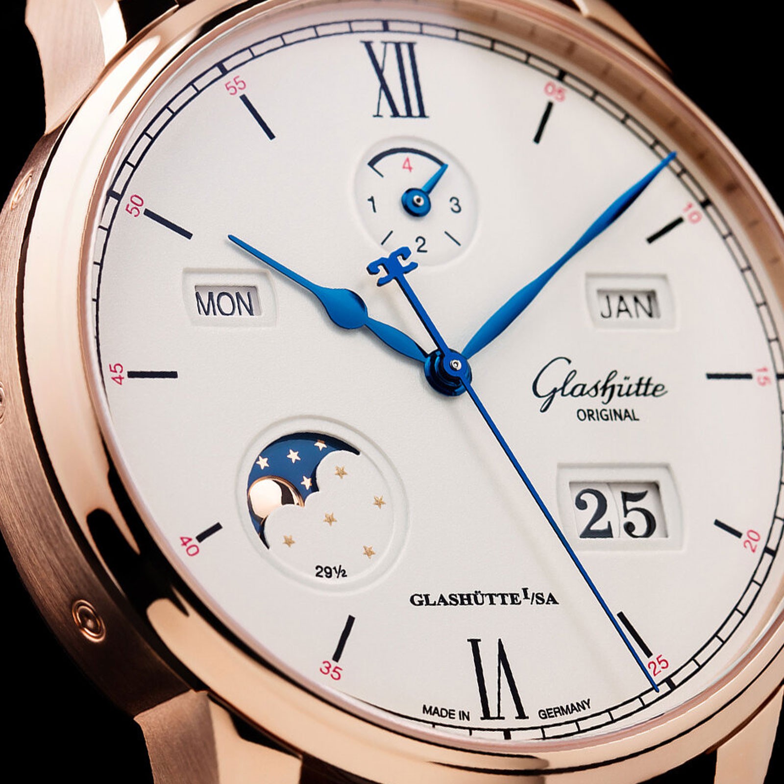 Glashütte Original Senator Excellence 42mm Mens Watch 1-36-02-02-05-30