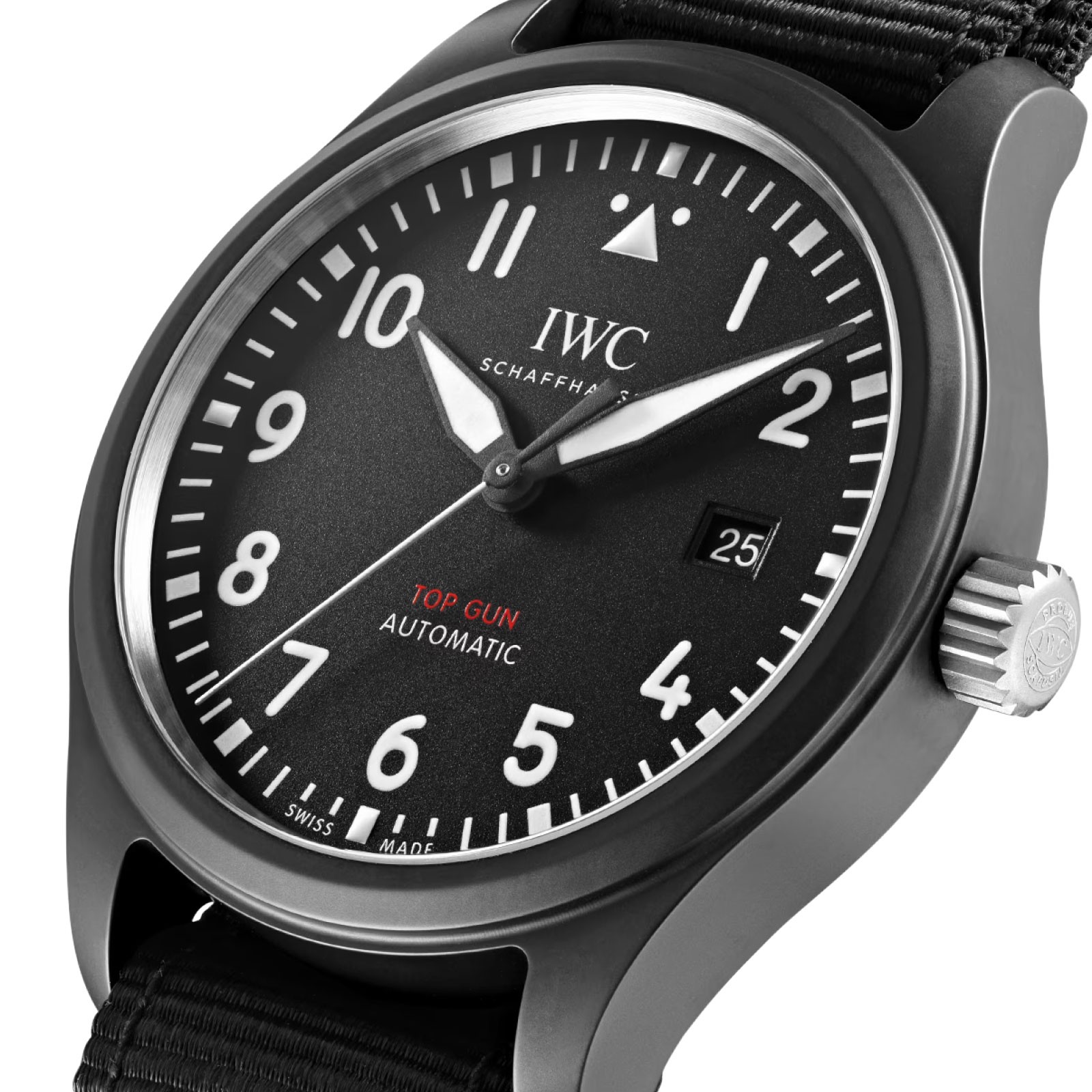 IWC Schaffhausen Pilot's Automatic Top Gun Mens Watch IW326906