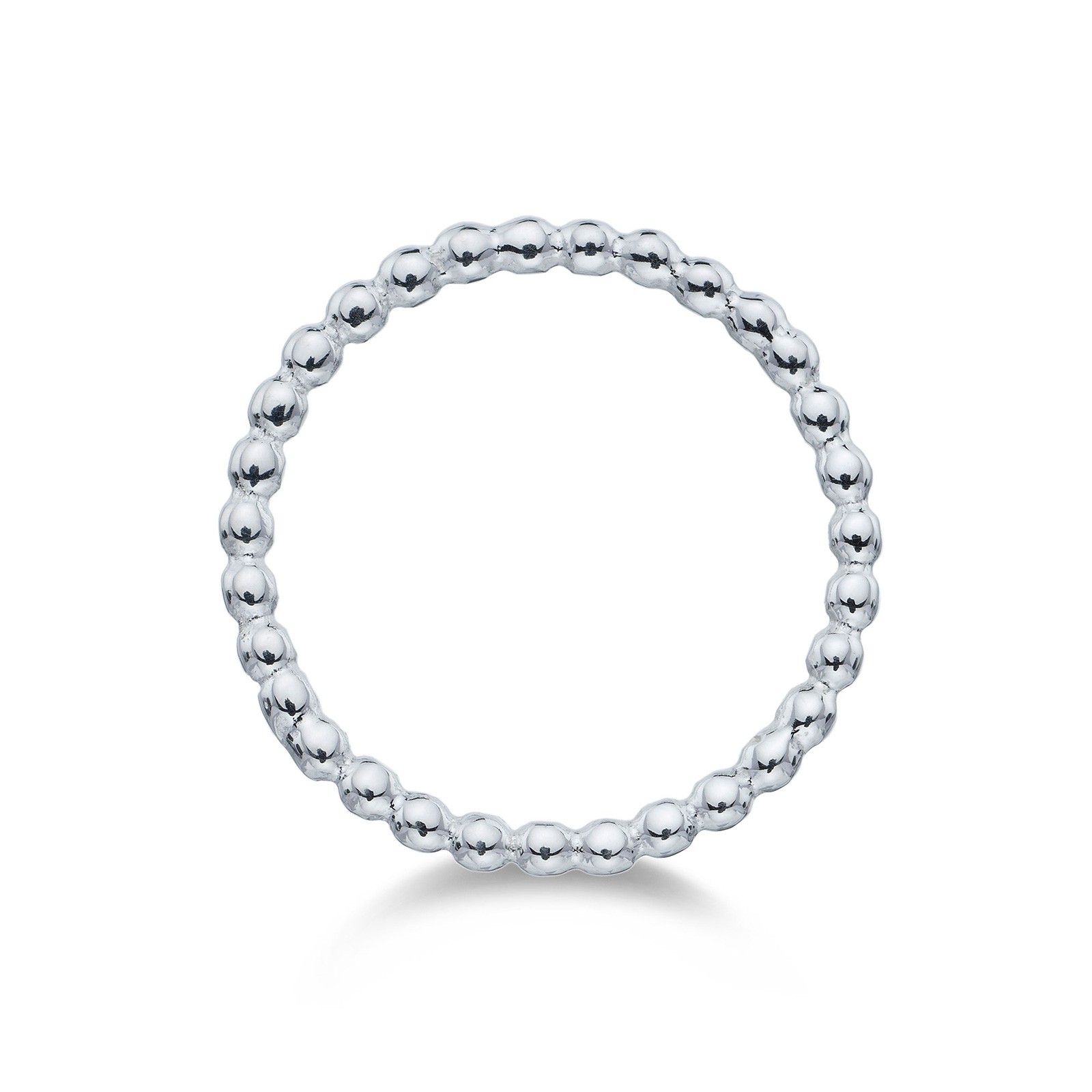 Silver Bead Ring