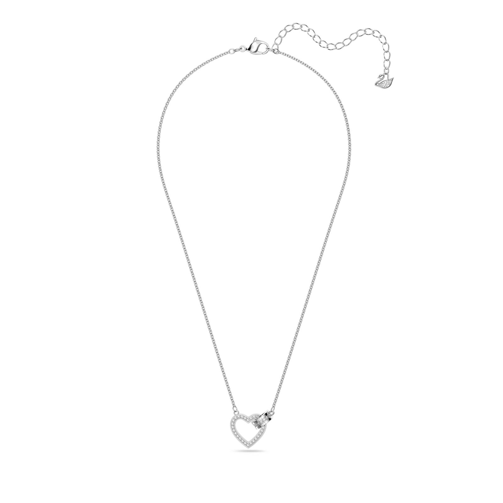 Swarovski Lovely Interlink Heart Necklace 5636444