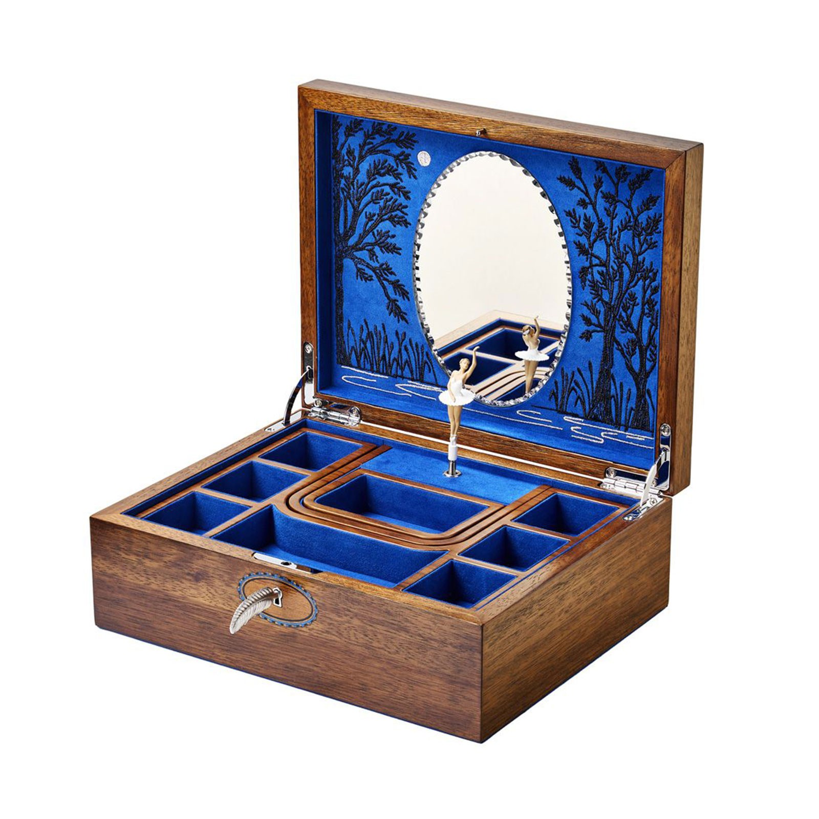 Ballerina musical jewellery box store