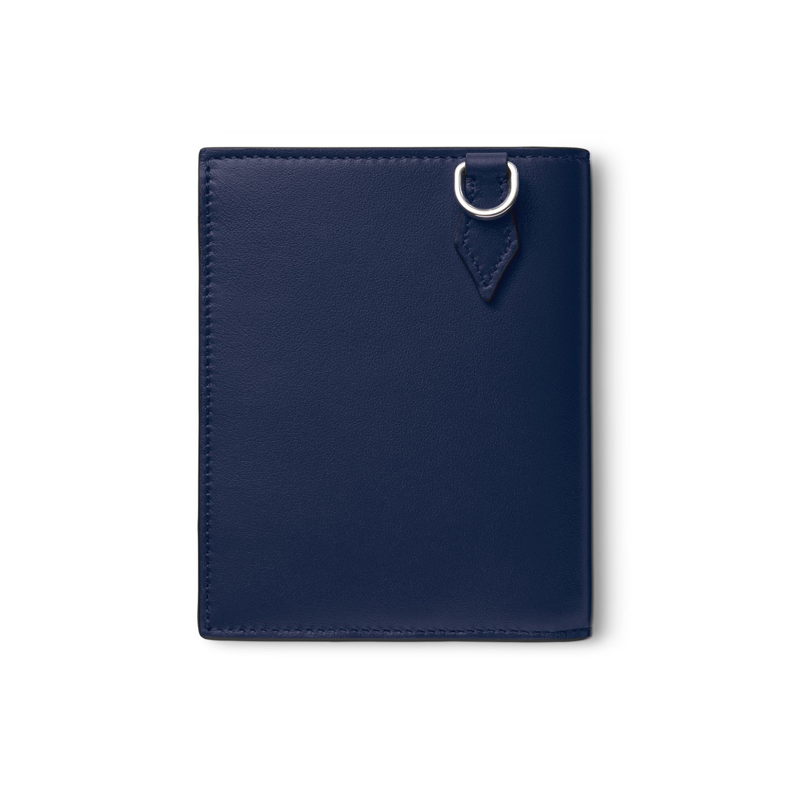 Montblanc Meisterstück Blue Leather Compact Wallet 6cc MB31695