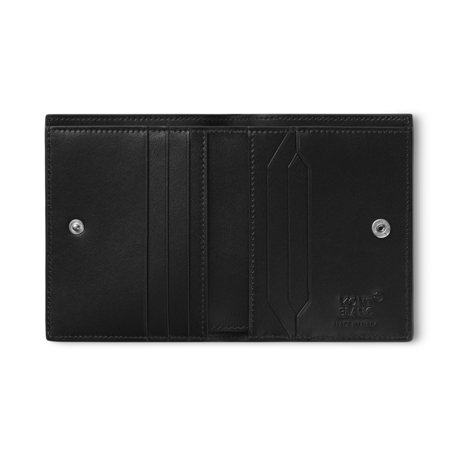 Montblanc Meisterstück Blue Leather Compact Wallet 6cc MB31695