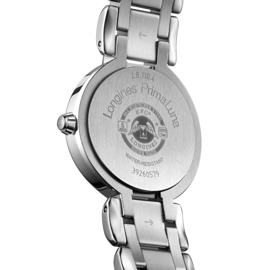 Longines PrimaLuna 27mm Quartz Ladies Watch L81104716
