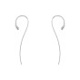 Georg Jensen MERCY silver drop earrings