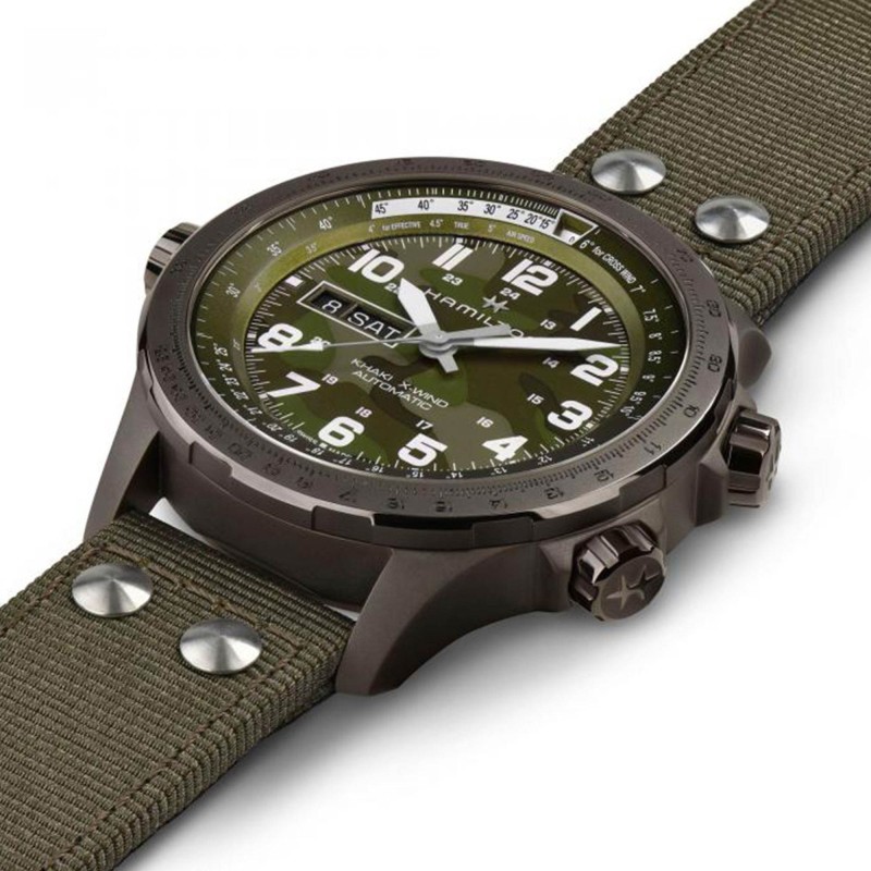 Hamilton Khaki Aviation Khaki X-Wind Mens Watch H77775960