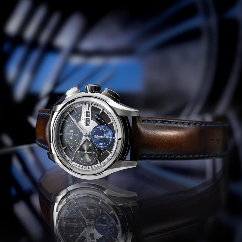 Hamilton Jazzmaster Face to Face III Limited Edition 44mm Mens Watch ...